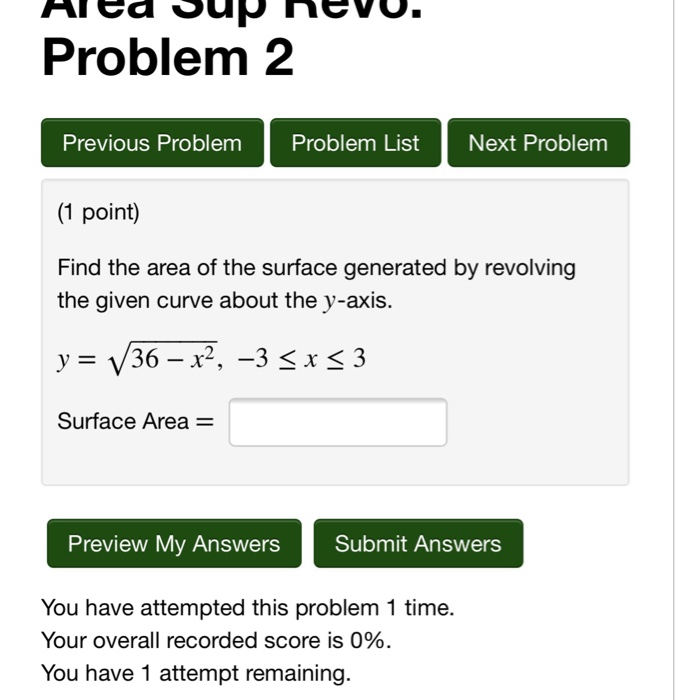 Solved NIea Problem 2 Previous Problem Problem ListNext | Chegg.com