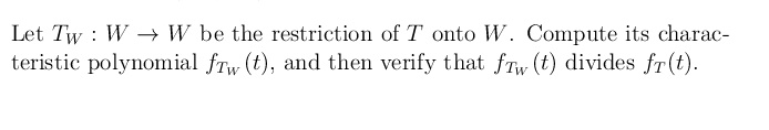 Solved Let V=R4, and let T:V→V be a linear operator defined | Chegg.com