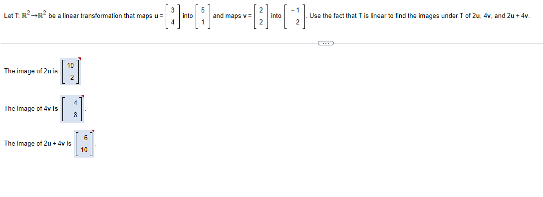 Solved 2 --[³]-[:]~~~-~~-~-~~¦]· into and maps v = into 4 1 | Chegg.com