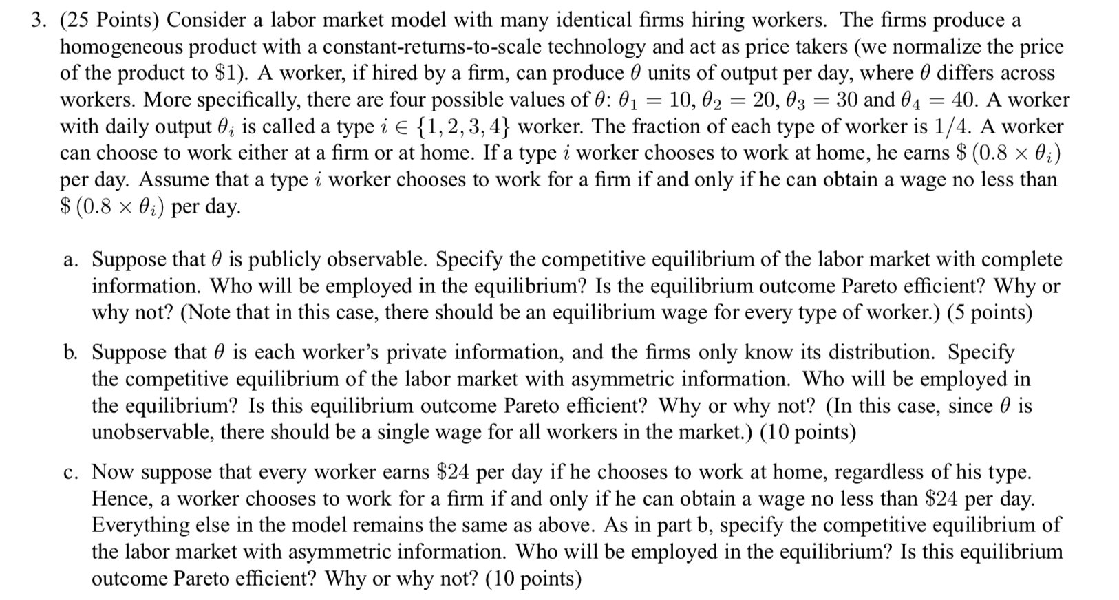 No more information is need, if you think you need | Chegg.com