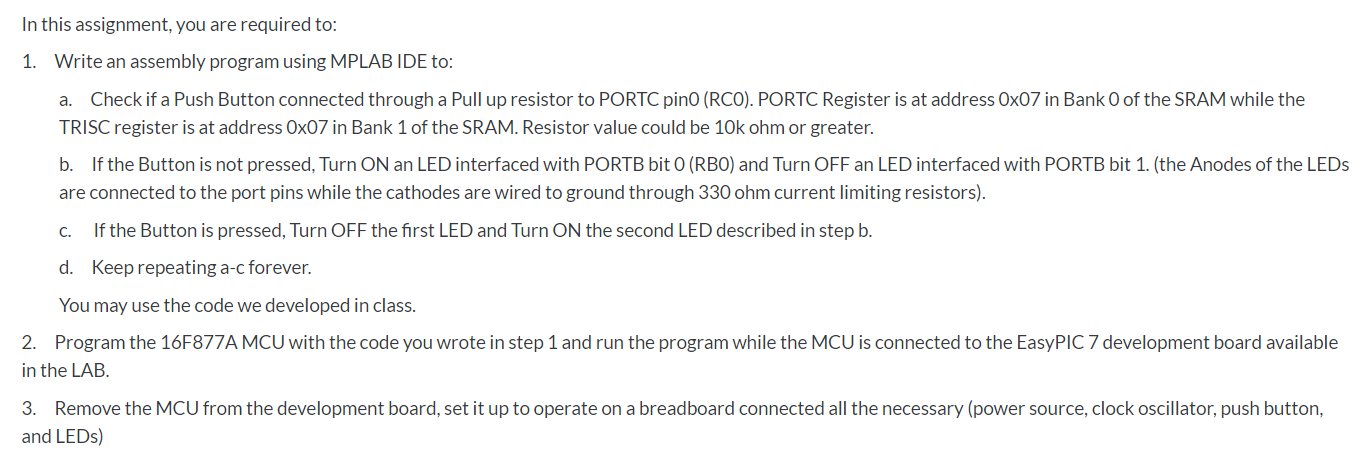 Solved In this assignment, you are required to: 1. Write an | Chegg.com