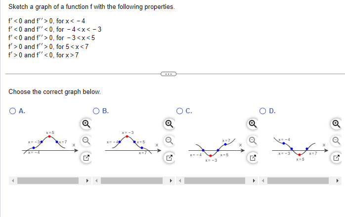 Solved f′ 0, for x