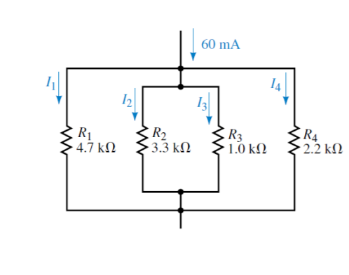 Solved Using current divider rule, find all the unknown | Chegg.com