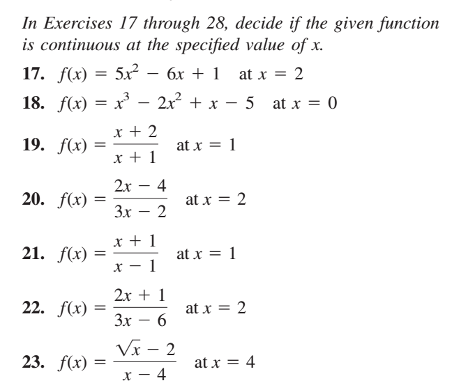 Solved 17,19,21,23 The answer is either yes or no, but | Chegg.com