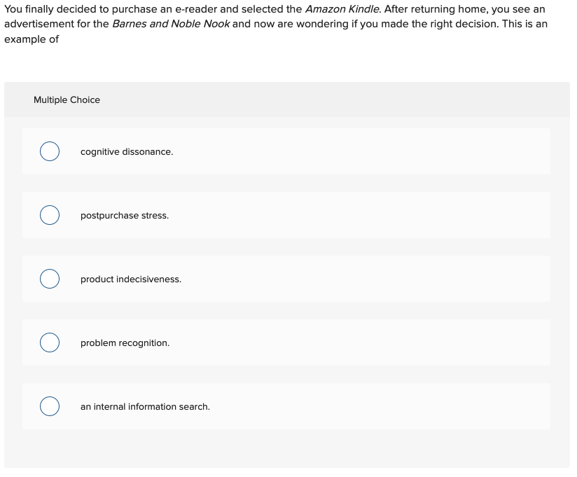 Solved Select from the following statements the one that | Chegg.com