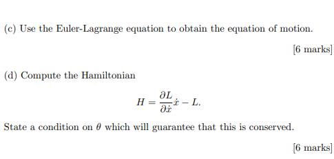 Solved A mass m is constrained to move without friction | Chegg.com