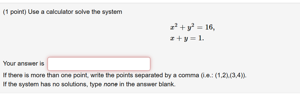 Solved (1 point) Book Exercise 1 1,0 11 1,0 19 The graph of | Chegg.com