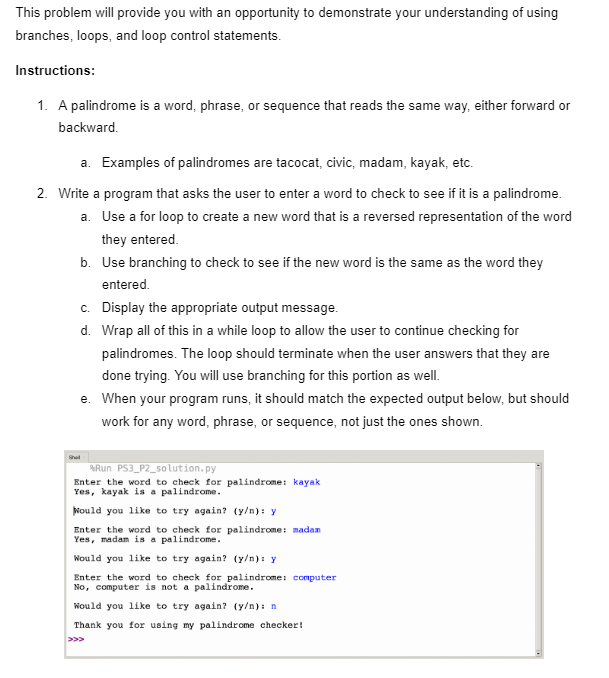 Solved ***Programming language is Python; I ask kindly to | Chegg.com