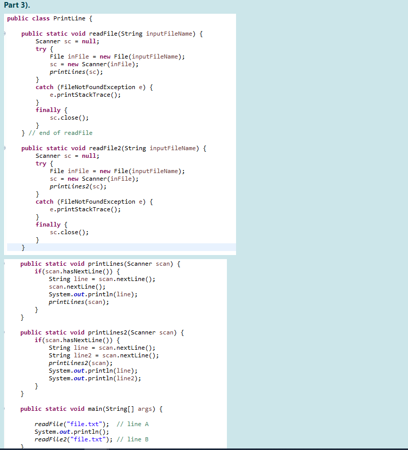Solved Part 1). Consider the simple recursive algorithm | Chegg.com