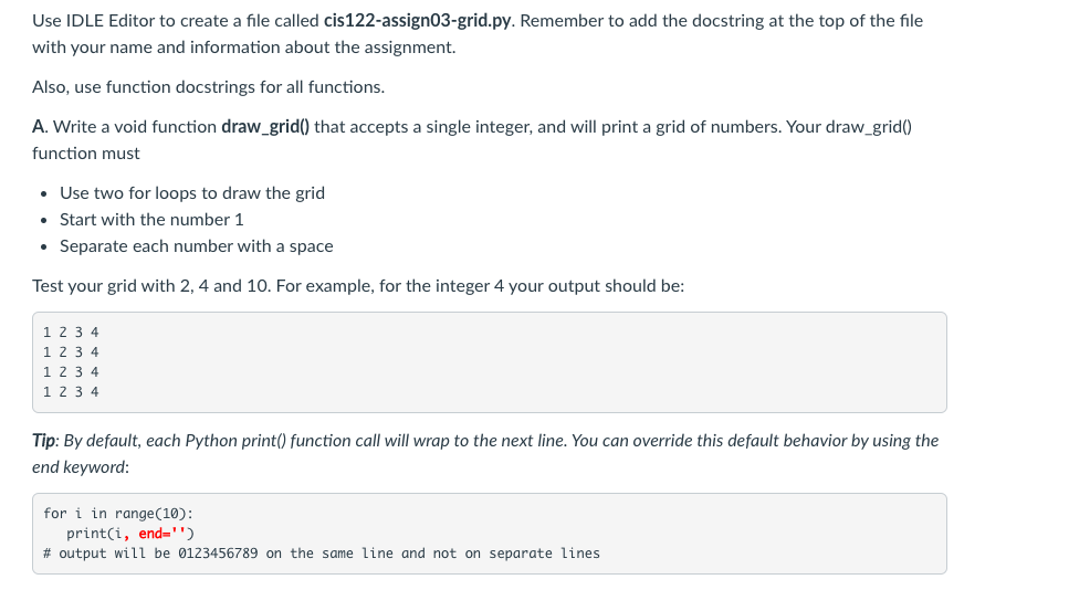 Solved Use IDLE Editor to create a file called cis | Chegg.com