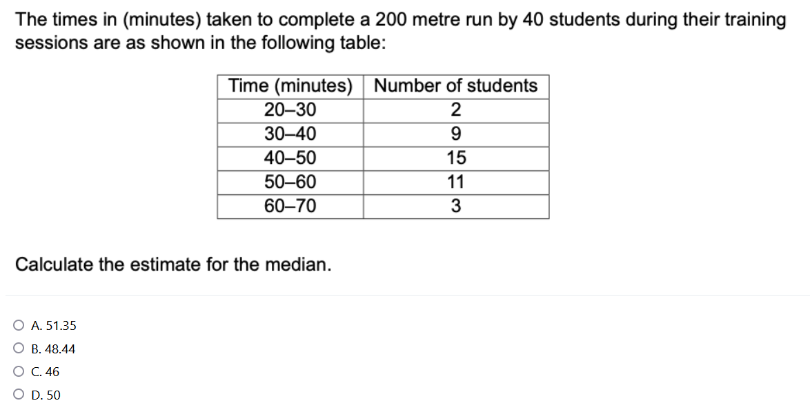 Solved An interviewer for a radio program asks random people | Chegg.com