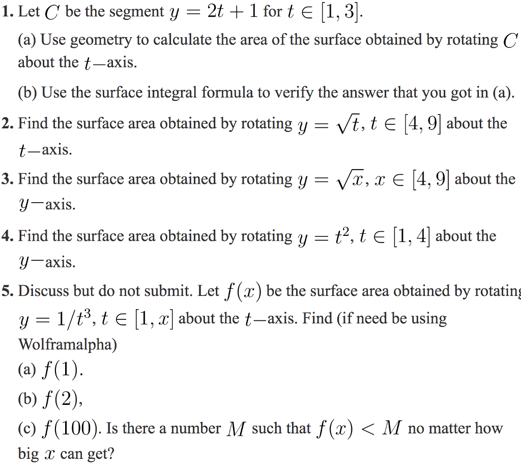 Solved 1. Let C' be the segment y 2t 1 for t E 1,3] (a) Use | Chegg.com