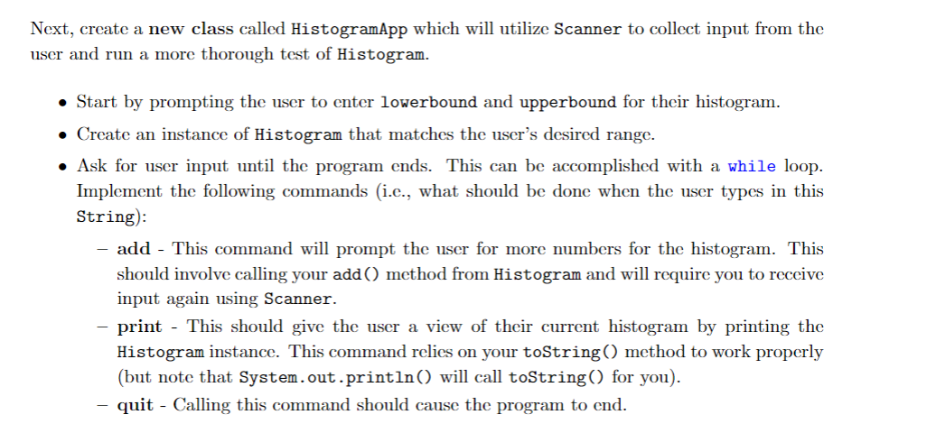Solved Recall that a histogram is a visual representation of | Chegg.com