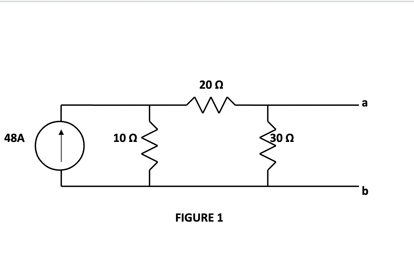 Solved What is the short circuit current at points a and b | Chegg.com