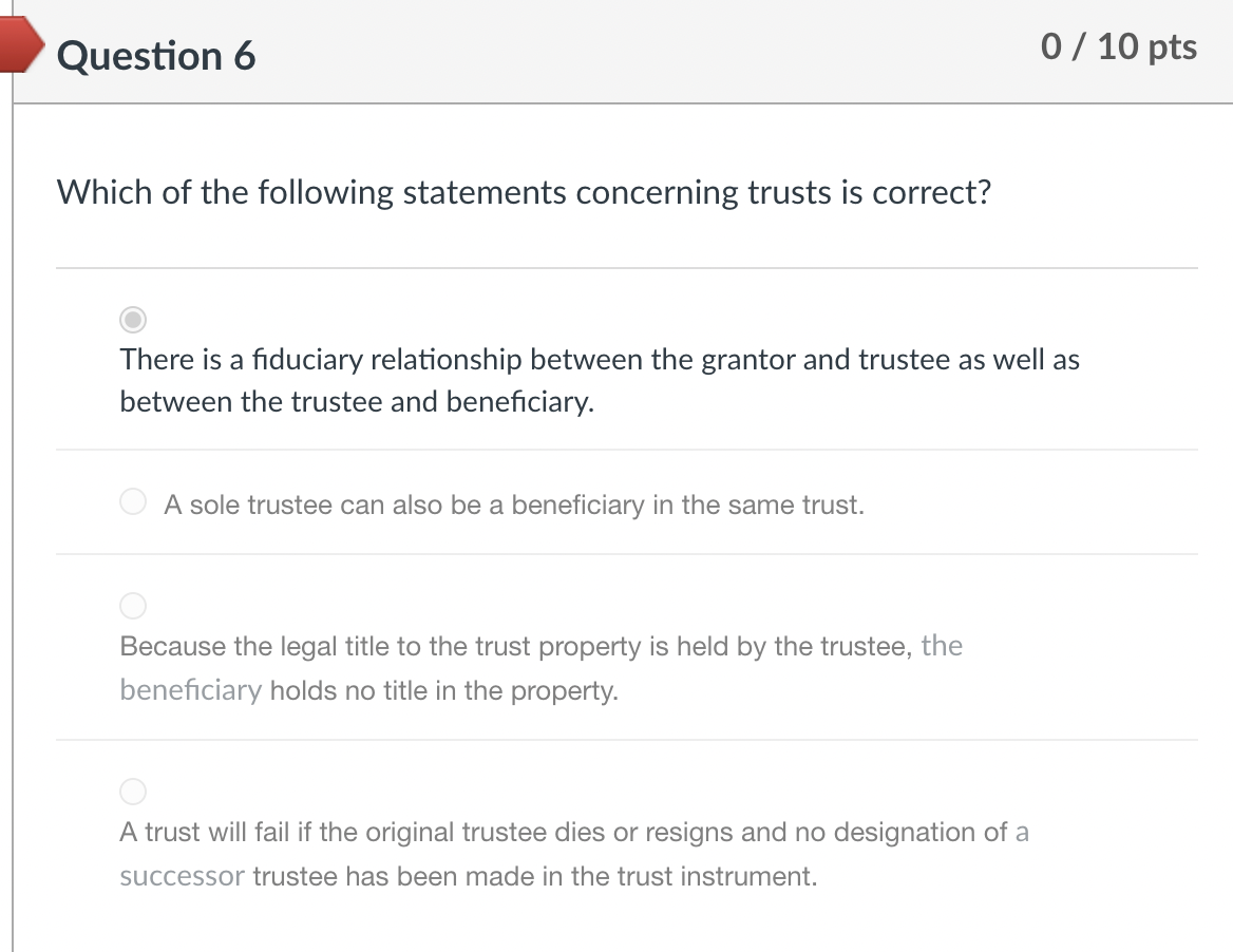 Solved All the following statements concerning the selection | Chegg.com