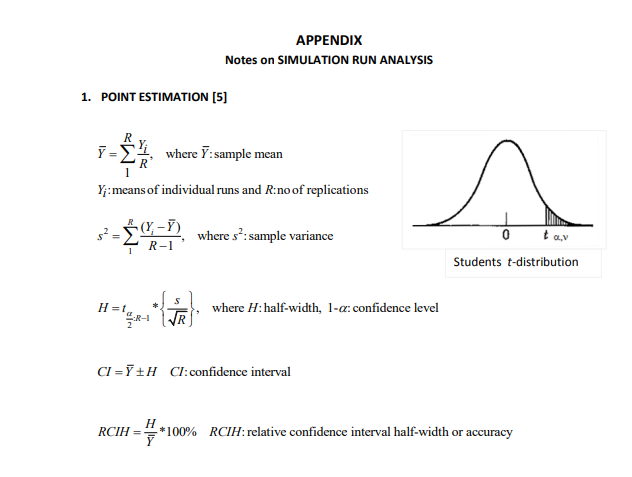 Solved Please I need an explanation of the simulation run | Chegg.com