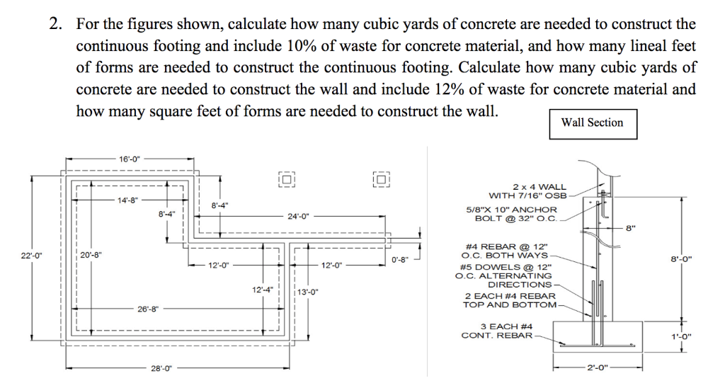 Solved 2. For the figures shown, calculate how many cubic | Chegg.com