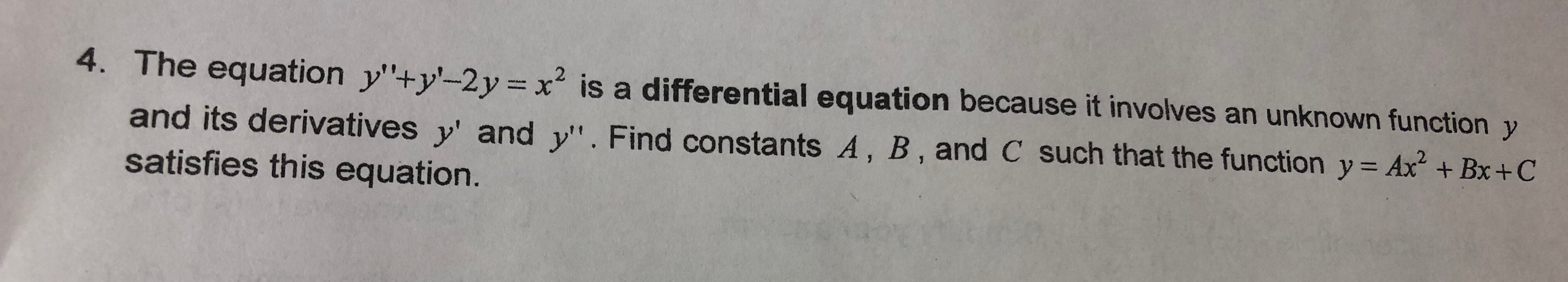Solved 3. Given the function y = xe**, find dy, dy, dy, dny, | Chegg.com