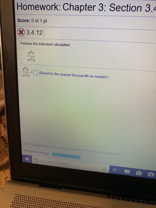 Solved Homework Chapter 3 Section 3 Score 0 Of 1 Pt