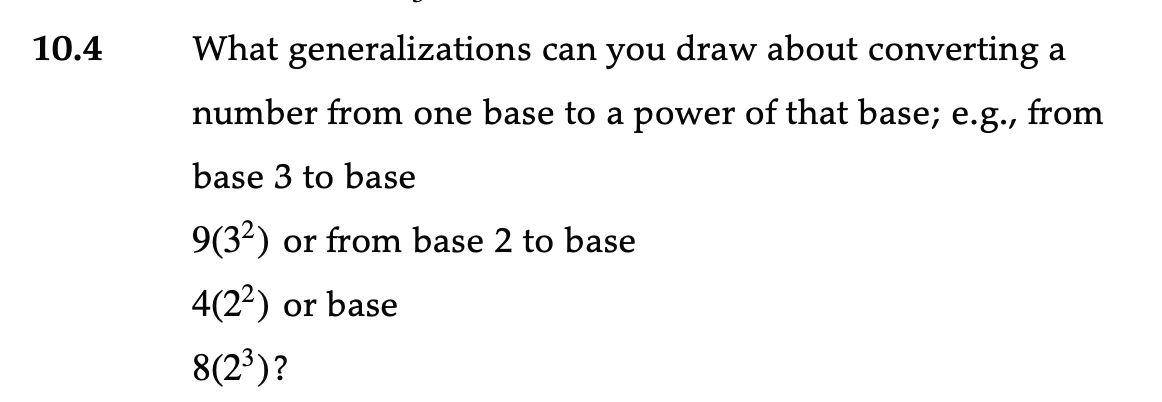 Solved 10.4 What generalizations can you draw about | Chegg.com