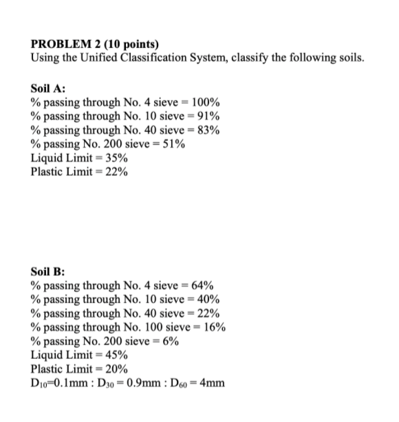 Solved PROBLEM 2 (10 points) Using the Unified | Chegg.com