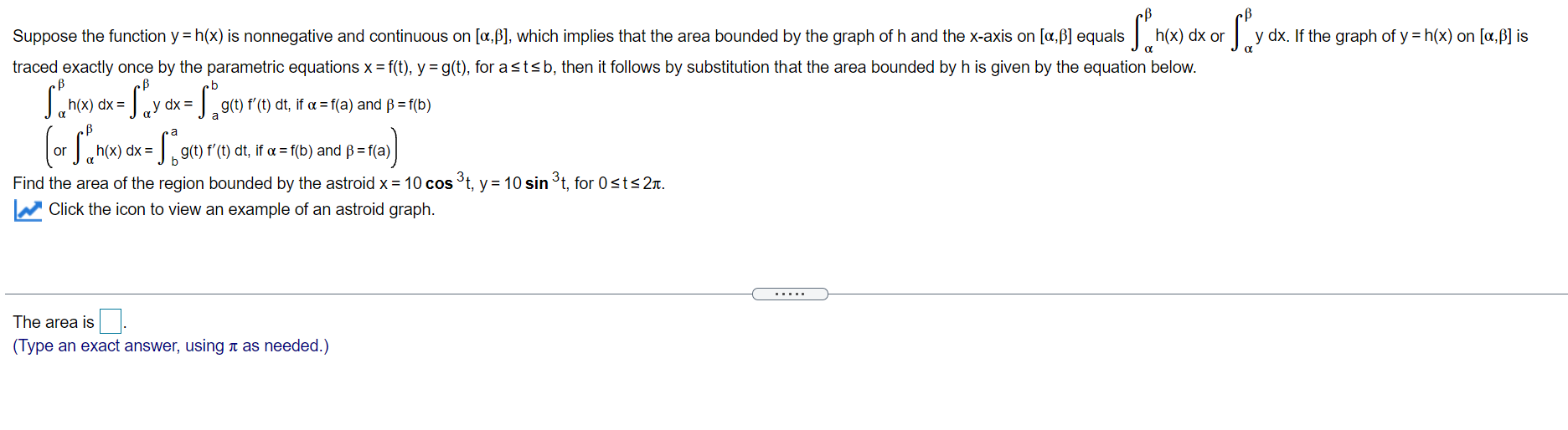 Solved Sex ) 13 Suppose the function y=h(x) is nonnegative | Chegg.com