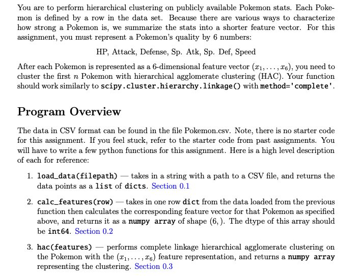 You are to perform hierarchical clustering on | Chegg.com