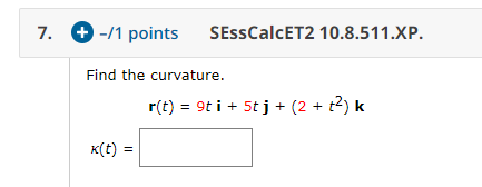 Solved 3. + -/1 points SessCalcET2 10.8.003. Find the length | Chegg.com