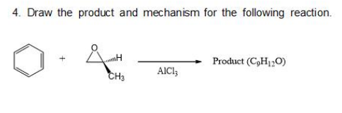 Solved benzene epoxide ring lewis acid reaction it looks | Chegg.com