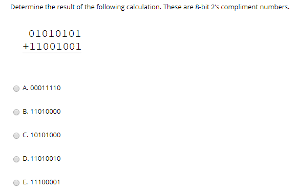 Solved Determine the result of the following calculation. | Chegg.com