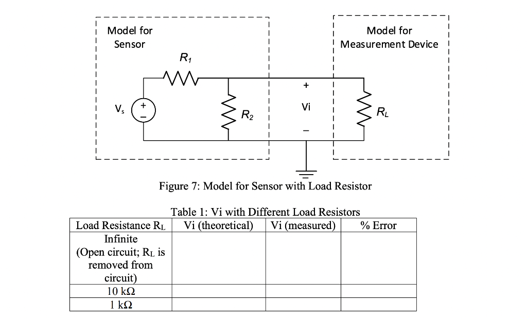 Solved 1. Find the (theoretical) voltage Vi in the circuit | Chegg.com