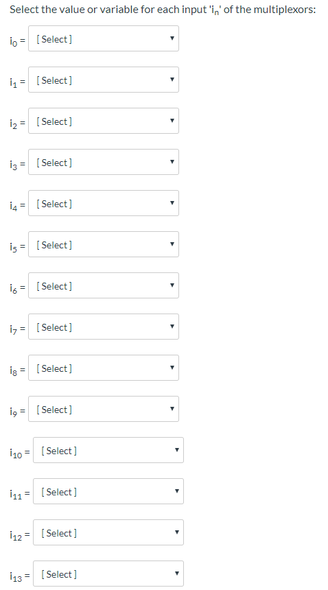 Solved Implement the functions described in the 'Select' | Chegg.com