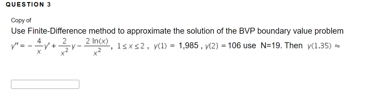 Solved Use Matlab.Course: Introduction to Numerical | Chegg.com Solved Use Matlab.Course: Introduction to Numerical | Chegg.com
