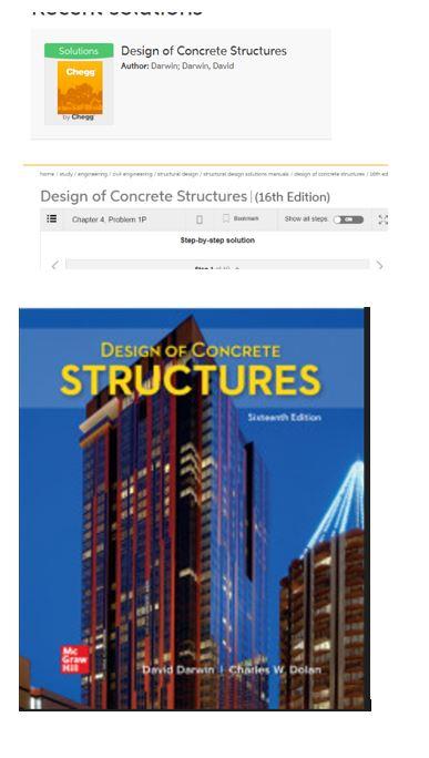 Solved Hello, I am studying Design of Concrete Structure and | Chegg.com