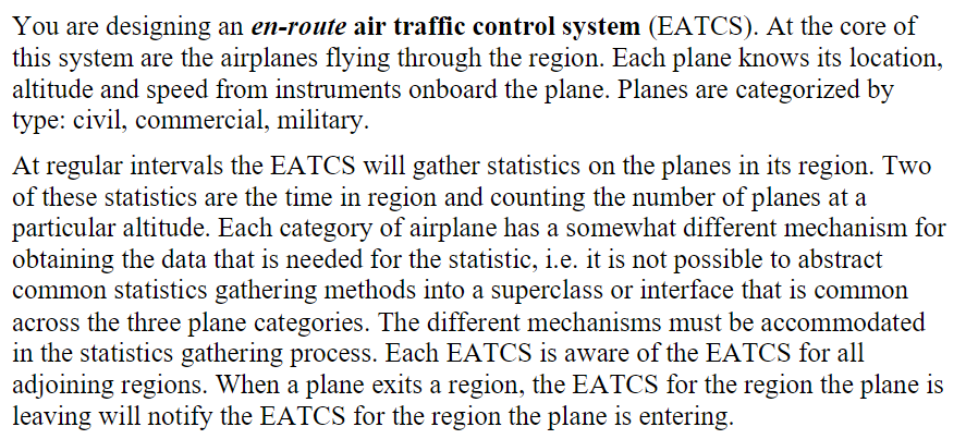 Solved [4 points] Identify at least two design patterns that | Chegg.com
