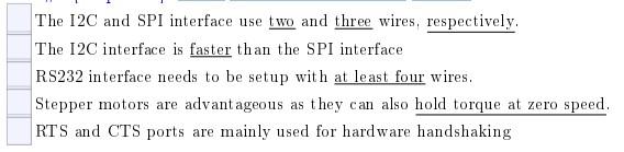Solved The 12C and SPI interface use two and three wires, | Chegg.com