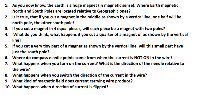 Solved 1. As you now know, the Earth is a huge magnet (in | Chegg.com