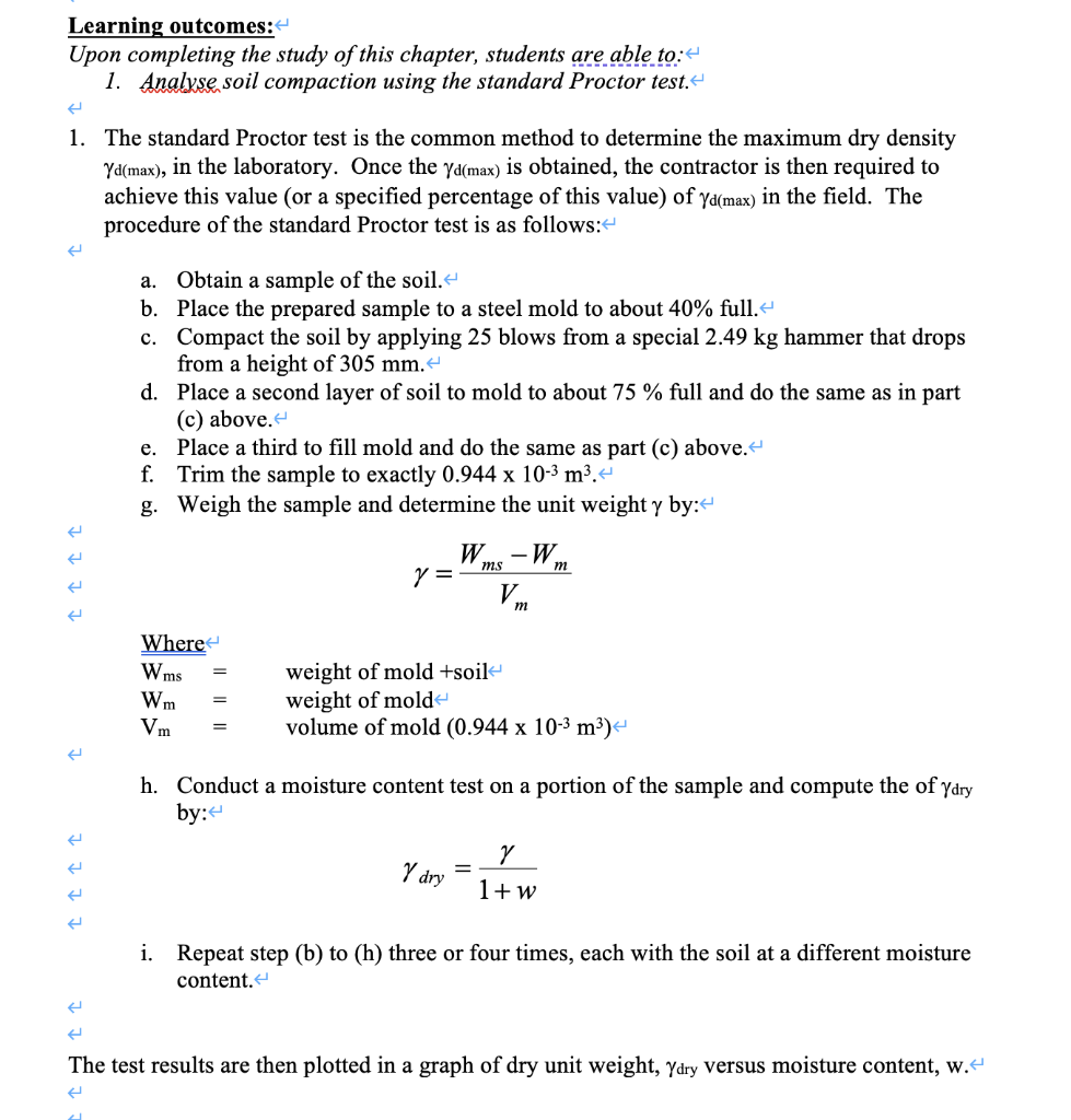 Solved Learning outcomes:- Upon completing the study of this | Chegg.com