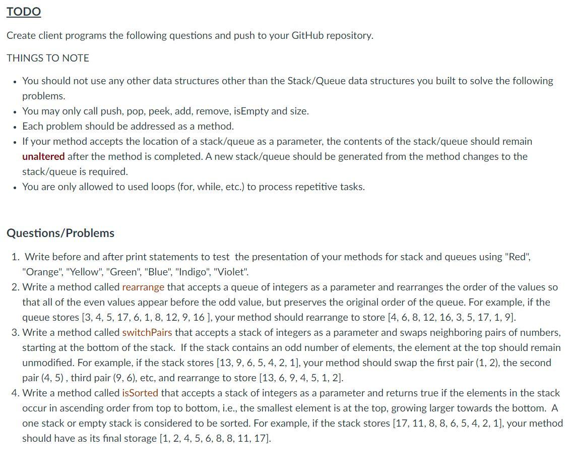 Solved CODE FORMAT Each class listed must be given in the | Chegg.com