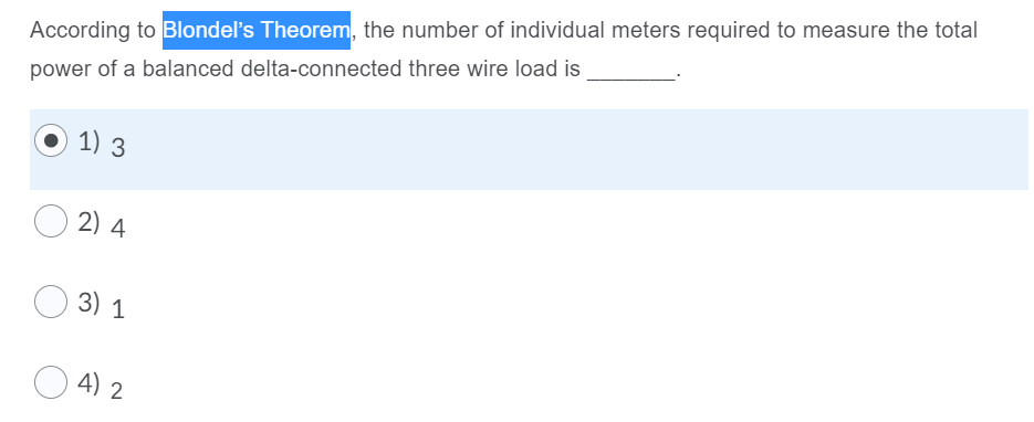 Solved According to Blondel's Theorem, the number of | Chegg.com