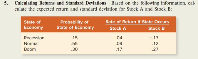 Solved Calculating Returns and Standard Deviations Based on | Chegg.com