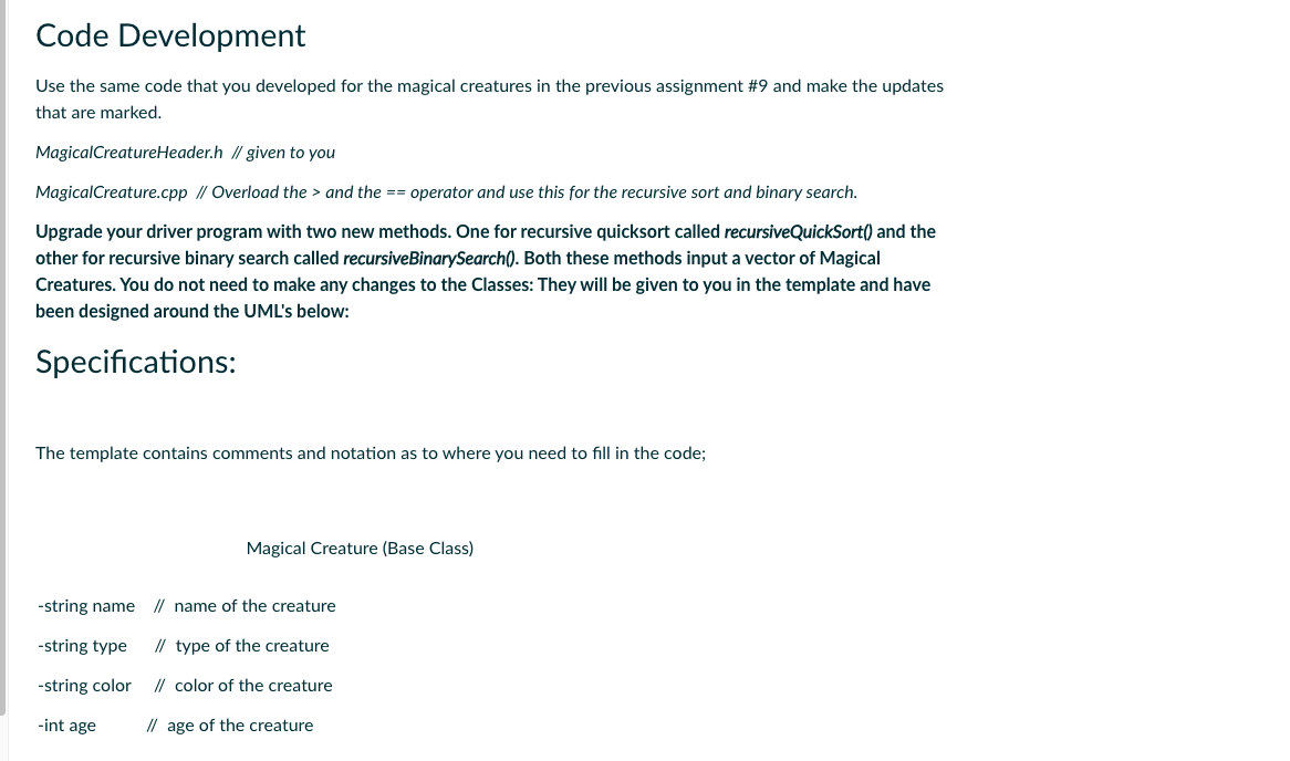 Solved Code Development Use the same code that you developed | Chegg.com