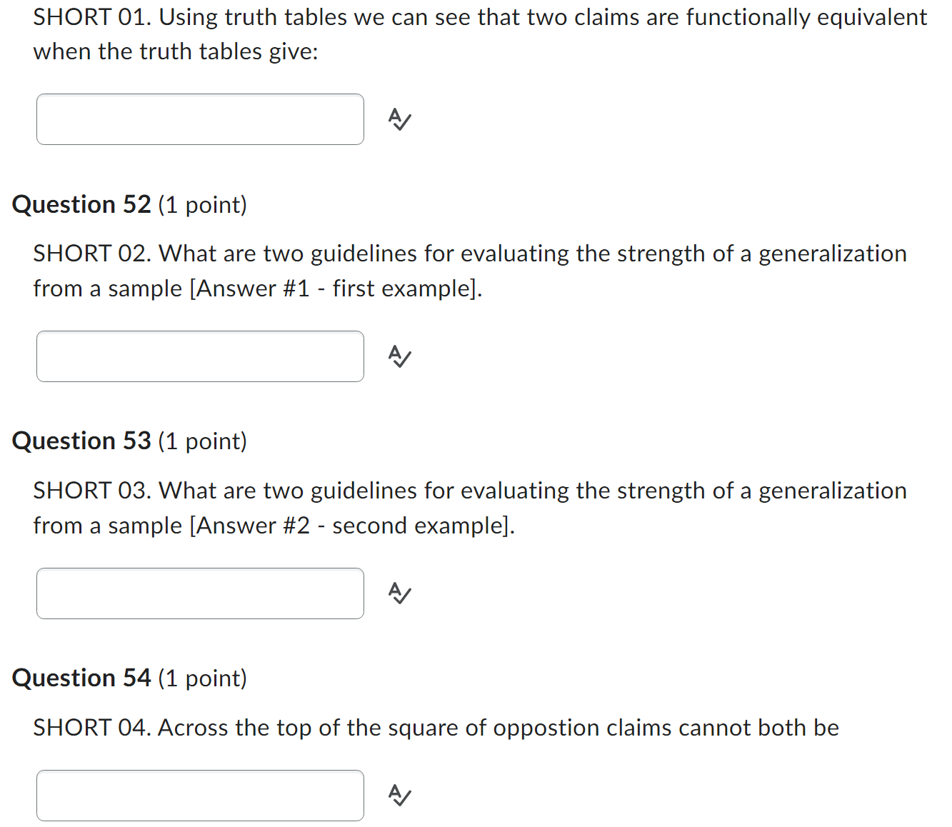 SHORT 01. Using truth tables we can see that two | Chegg.com
