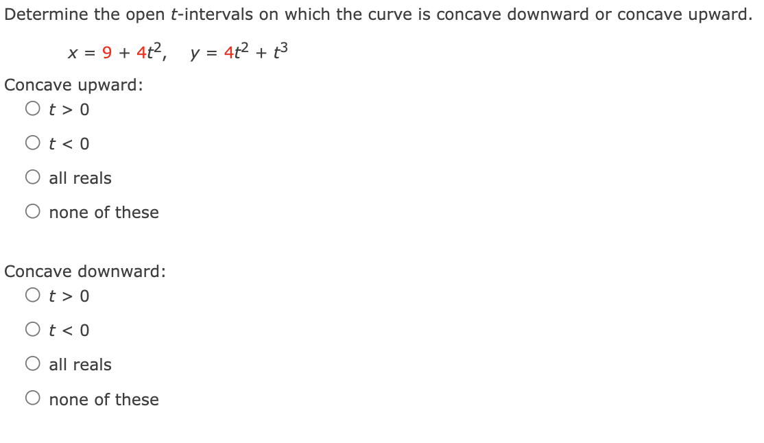 Solved Determine the open \\( t \\)-intervals on which the | Chegg.com