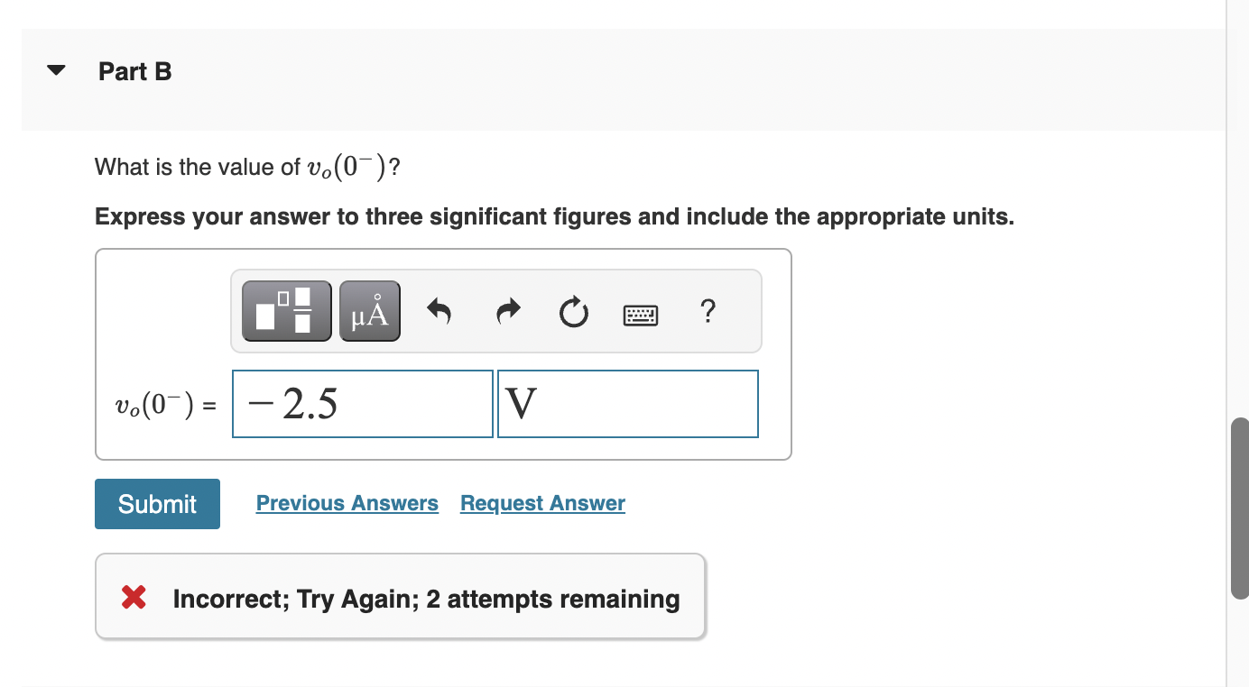 Solved A1,a1,A2,a2,B=1.67,40,−6.67,10,2.50 V, s−1, V, s−1, V | Chegg.com