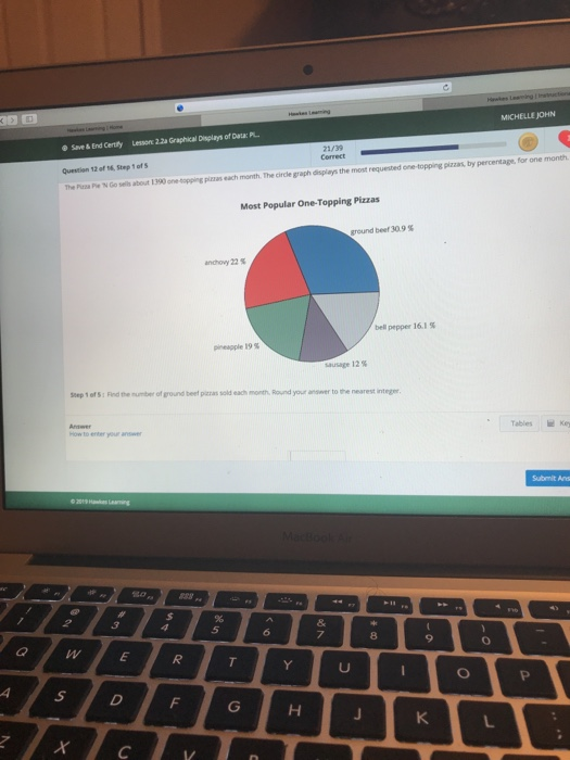 Solved MICHELLE JOHN Save&End Certity Lesson 2.2a Graphical | Chegg.com