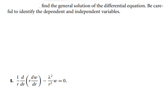Solved find the general solution of the differential | Chegg.com