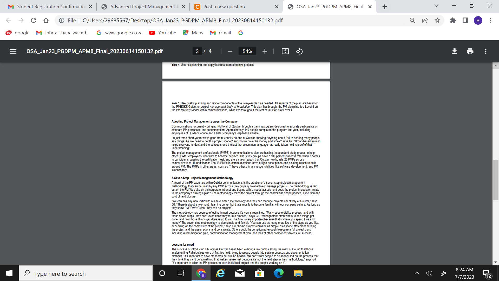 Solved Read the case study below and answer ALL the | Chegg.com