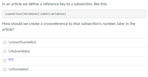 Solved In an article we define a reference key to a | Chegg.com