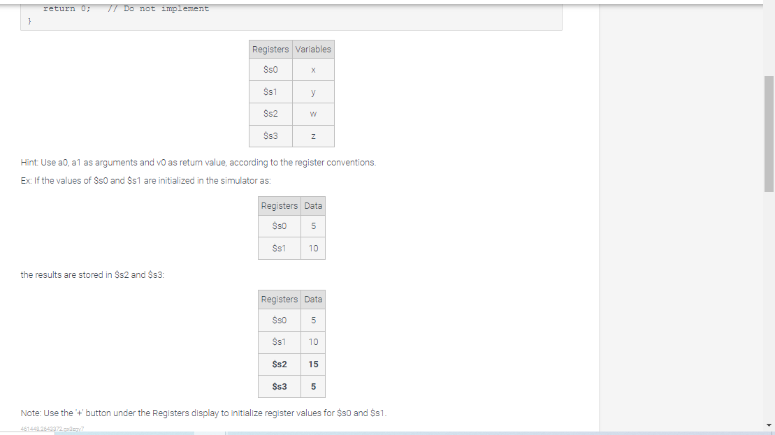 Solved 6.14 LAB: Procedure calls Given the following C | Chegg.com Solved 6.14 LAB: Procedure calls Given the following C | Chegg.com